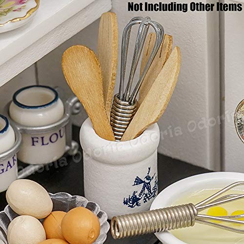 Odoria 1/12 Miniature Kitchen Utensils Baking Whisk Dollhouse Decoration Accessories