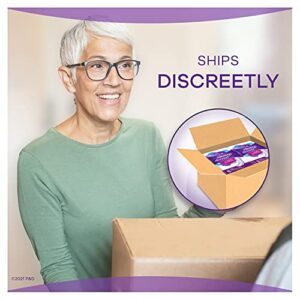 Always Discreet Incontinence Pads for Women, Heavy Absorbency, Long Length, 39 Count