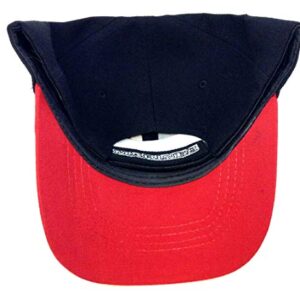 United States Marine Corps Black & Red 3D Text Logo Adjustable Hat