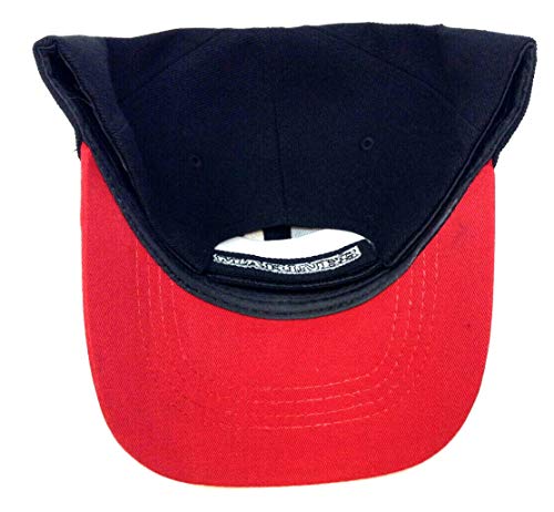 United States Marine Corps Black & Red 3D Text Logo Adjustable Hat