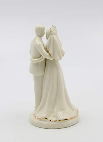 Cosmos Gifts 30715 Small Fine Porcelian 50th Anniversary Couple Figurine, 4-3/4"H, Ivory