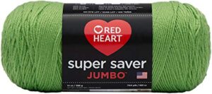 red heart super saver yarn, spring green