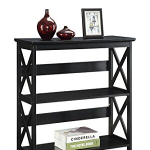 Convenience Concepts Oxford 3 Tier Bookcase, Black