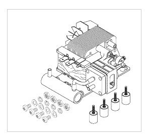 Air Pump (115VAC) for Tuttnauer TUP100