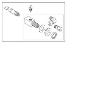 safety valve holder kit (37 psi) for tuttnauer tuk054