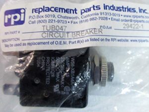 circuit breaker (15a) for tuttnauer tub047