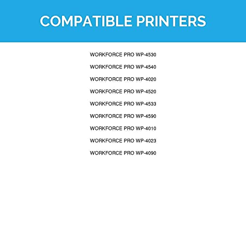 LD Products Remanufactured Ink Cartridge Replacements for Epson 676XL 676 T676XL120 High Yield (Black, 2-Pack) for Workforce WP-4020 WP-4530 WP-4540 WP-4010 WP-4023 WP-4090 WP-4520 WP-4533 WP-4590