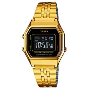 Casio Ladies LA680WGA-1B Gold Metal Quartz Watch