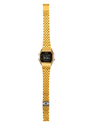 Casio Ladies LA680WGA-1B Gold Metal Quartz Watch