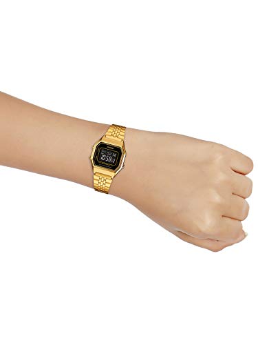 Casio Ladies LA680WGA-1B Gold Metal Quartz Watch