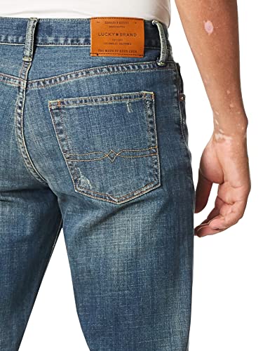 Lucky Brand Men's 181 Relaxed Straight Jean, Ol Wilder Ranch, 34W X 32L