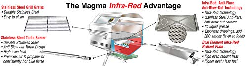 Magma Products Catalina 2 Infra Red, Gourmet Series Gas Grill, Multi, One Size