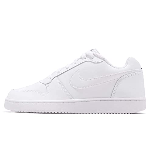 Nike Women's Ebernon Low Sneaker, White/White, 5.5 Regular US