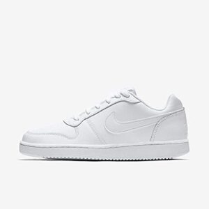 Nike Women's Ebernon Low Sneaker, White/White, 5.5 Regular US