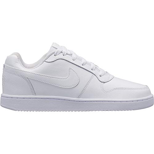 Nike Women's Ebernon Low Sneaker, White/White, 5.5 Regular US