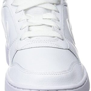 Nike Women's Ebernon Low Sneaker, White/White, 5.5 Regular US