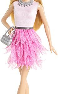 Barbie Fashionistas Doll with Pink Ruffled Dress