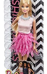 Barbie Fashionistas Doll with Pink Ruffled Dress