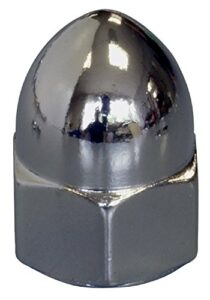 the hillman group 943046 chrome sae acorn nut, 5/16-24-inch , 3-pack