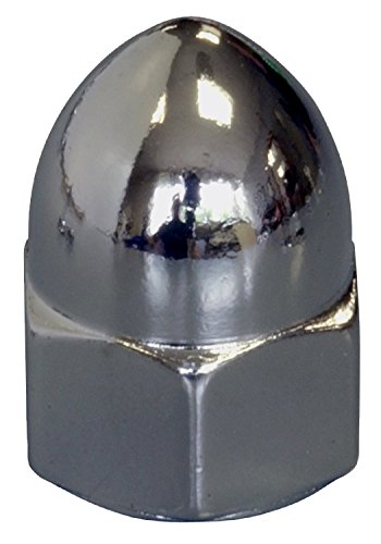 The Hillman Group 943046 Chrome SAE Acorn Nut, 5/16-24-Inch , 3-Pack