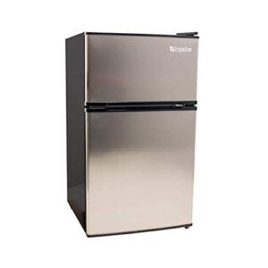 edgestar crf321ss 3.1 cu. ft. dorm sized energy star compact fridge/freezer