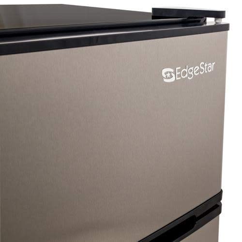 EdgeStar CRF321SS 3.1 Cu. Ft. Dorm Sized Energy Star Compact Fridge/Freezer