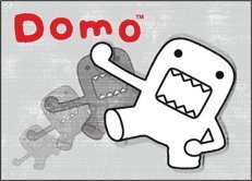 domo-kun faded domo magnets