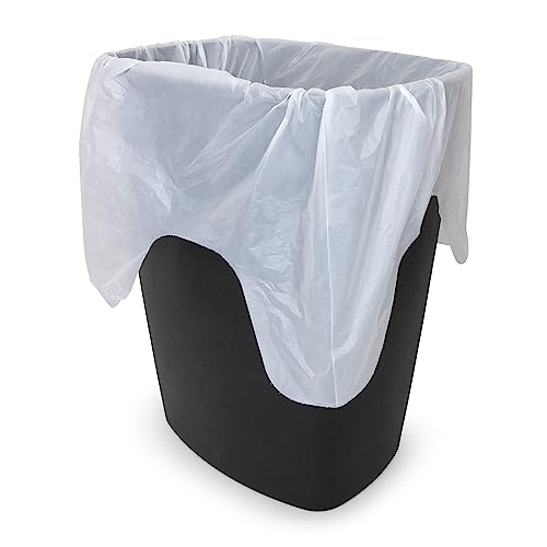 Plasticplace 20-30 Gallon Trash Bags │ 0.7 Mil │ White Garbage Can Liners │ 30" x 36" (200 Count)