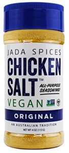 jada spices chicken salt spice and seasoning - original flavor - vegan, keto & paleo friendly - perfect for cooking, bbq, grilling, rubs, popcorn and more - preservative & additive free