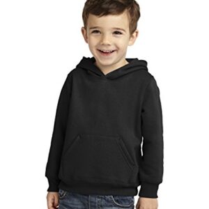 Precious Cargo Unisex-Baby Pullover Hooded Sweatshirt 4T Jet Black