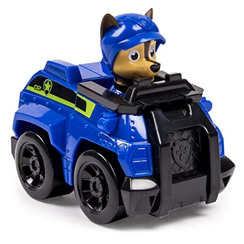 Paw Patrol Racers 3-Pack Vehicle Set, Rescue Marshall, Spy Chase, and Skye