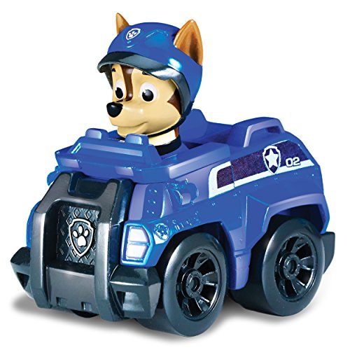 Paw Patrol Racers 3-Pack Vehicle Set, Rescue Marshall, Spy Chase, and Skye