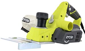 ryobi hpl52k 6 amp 16,500 rpm 3 1/4" corded hand planer w/ kickstand and dual dust ports