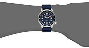 Citizen Promaster Dive Eco-Drive Watch, 3-Hand Date, ISO Certified, Luminous Hands and Markers, Rotating Bezel, Blue/Stainless (Model: BN0151-09L)