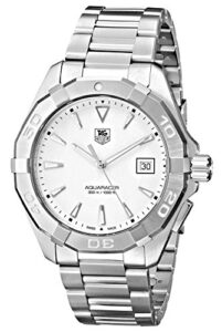 tag heuer men's way1111.ba0910 silver-tone stainless steel watch