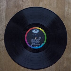 THE BEATLES MEET THE vinyl record