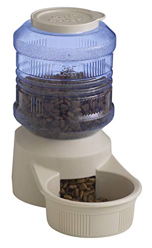 Pet Lodge Automatic Pet Feeder 8 Pound Chow Tower Deluxe, Automatic Dry Food Dispenser (Item No. 157780)