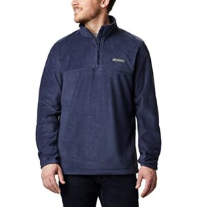 columbia men's steens mountain half zip fleece, collegiate navy, large