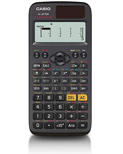 Casio fx-JP700-N Scientific Calculator, High Definition, Japanese Display, Over 600 Functions