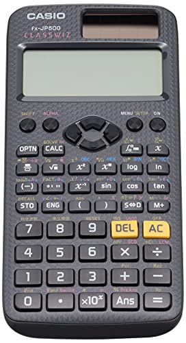 Casio Fx-JP500-N Scientific Calculator, High Definition, Japanese Display, More Than 500 Functions