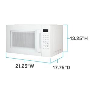 Avanti MT150V0W Microwave Oven, 1.4-Cu.Ft, White