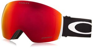 oakley mens flight deck, matte black w/prizm torch iridium , large