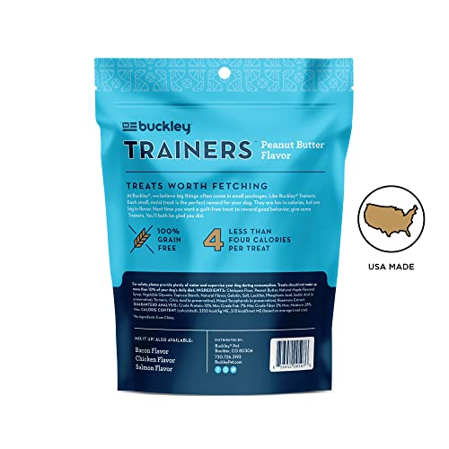 BIXBI Liberty Trainers, Peanut Butter (6 oz, 1 Pouch) - Small Training Treats for Dogs - Low Calorie and Grain Free Dog Treats, Flavorful Pocket Size Healthy and All Natural Dog Treats