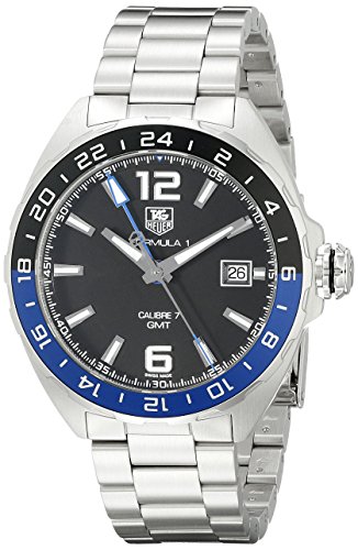 TAG Heuer Men's WAZ211A.BA0875 Formula 1 Analog Display Swiss Automatic Silver Watch