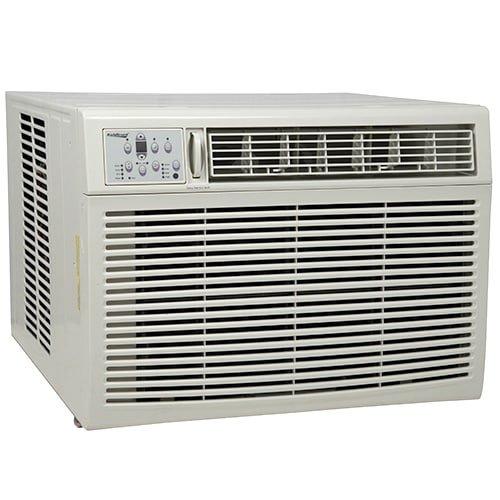 Koldfront WAC18001W 18,500 BTU 208/230V Heat/Cool Window Air Conditioner