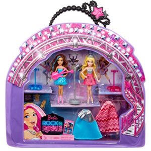 Barbie in Rock N Royals Doll and Vinyl Bag Gift Set