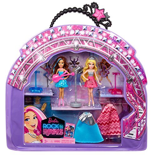 Barbie in Rock N Royals Doll and Vinyl Bag Gift Set