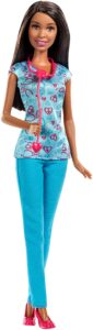 barbie dgg42 careers nurse african-american doll