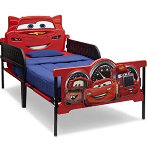 Delta Children Plastic 3D-Footboard Twin Bed, Disney/Pixar Cars