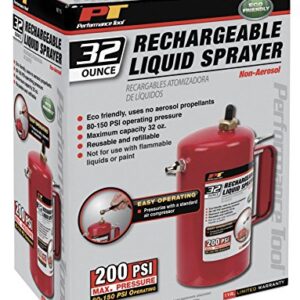 Performance Tool M715 Eco-Friendly Non-Aerosol Reusable Liquid Sprayer